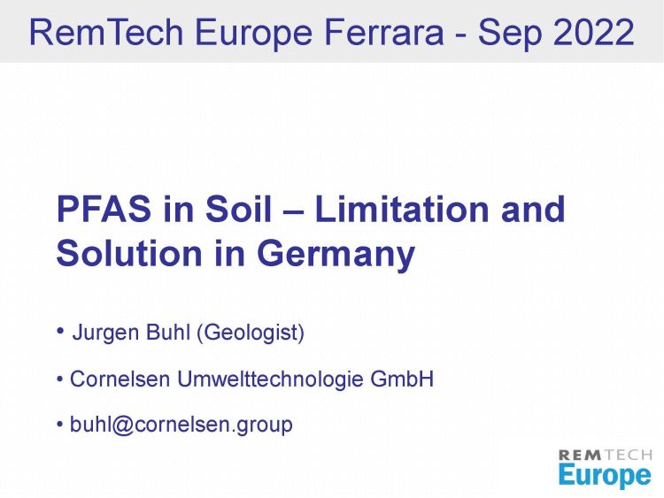 RemTech Europe 2022 - RemBind