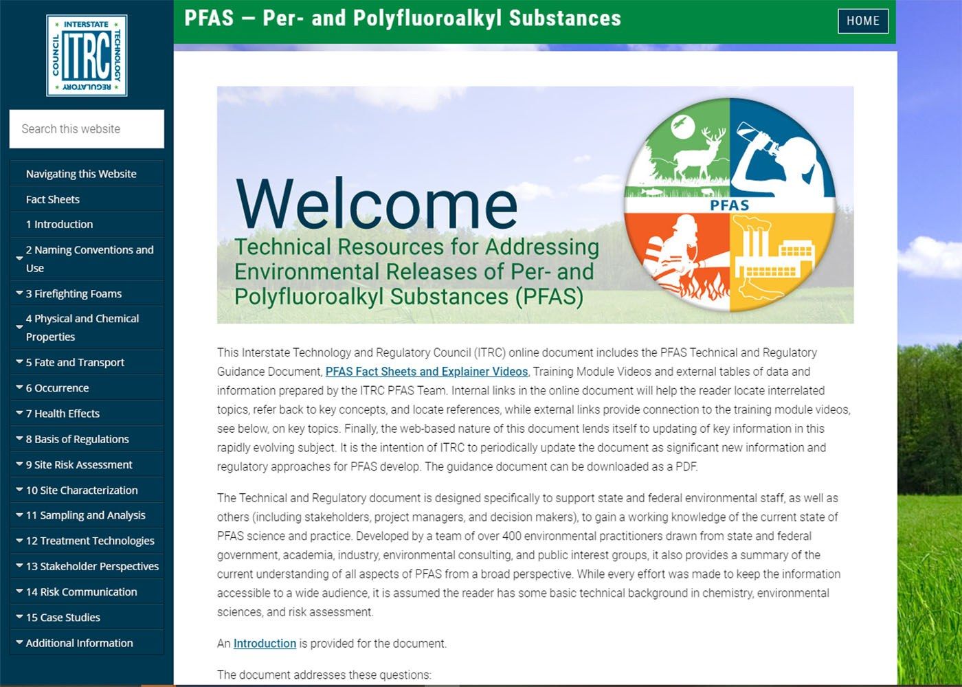 ITRC Per- and Polyfluoroaklyl Substances (PFAS) Technical and ...