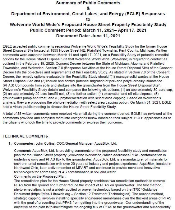 RemBind is the only ITRC Recognised Field Implemented Technology for ...